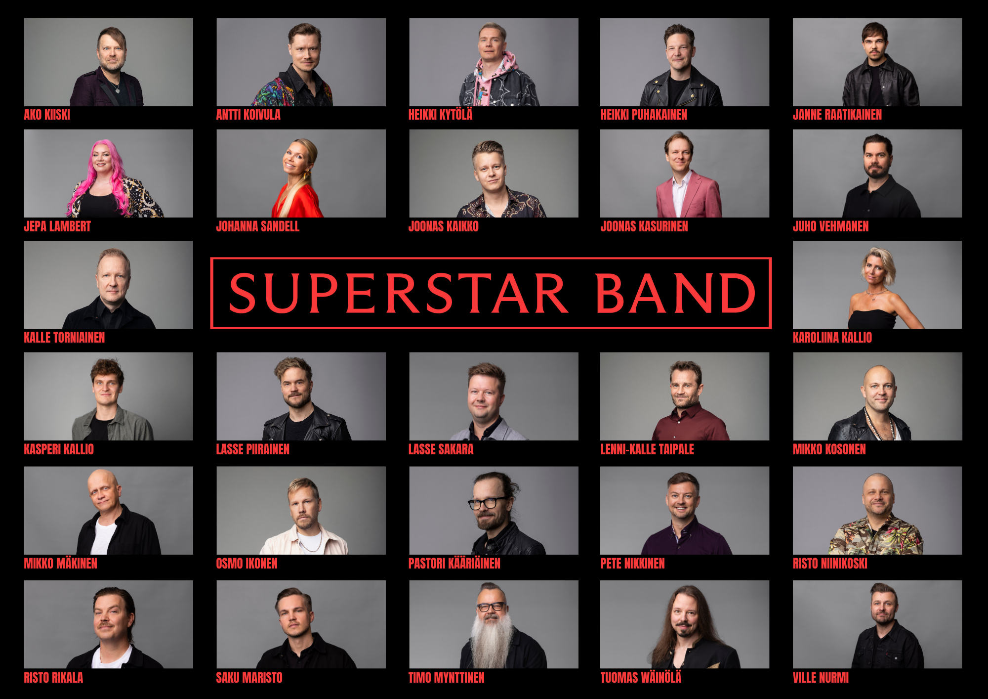 SUPERSTAR BAND SOITTAA HYVÄN TAPAHTUMAN UPEAKSI JA UPEAN ...